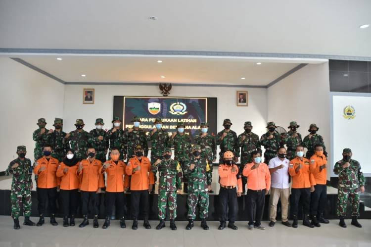 Danrem 023/KS Buka Latihan Penanggulangan Bencana Alam