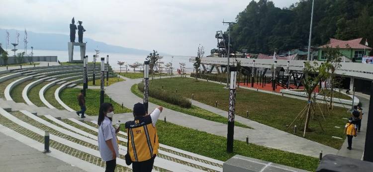 Pasca Diresmikan Presiden Jokowi, Pantai Bebas Parapat Dibuka untuk Umum