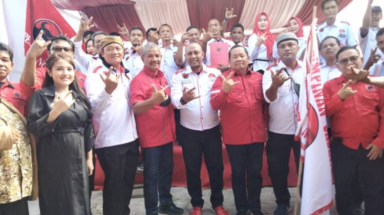 Rapidin Simbolon Lantik Pengurus Ganti Deliserdang